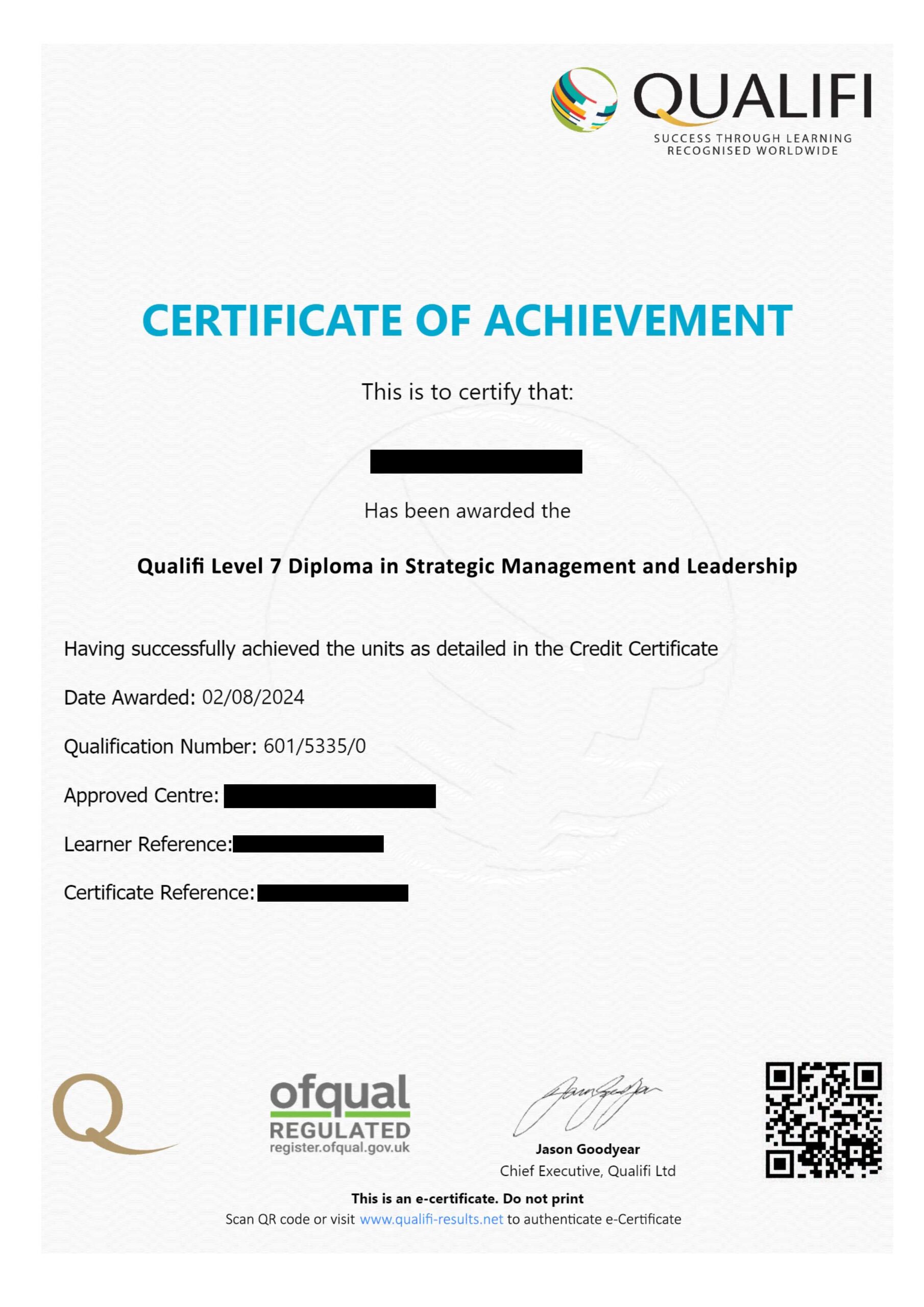 Qualifi – Verify e-certificates – Verify your Qualifi e-certification